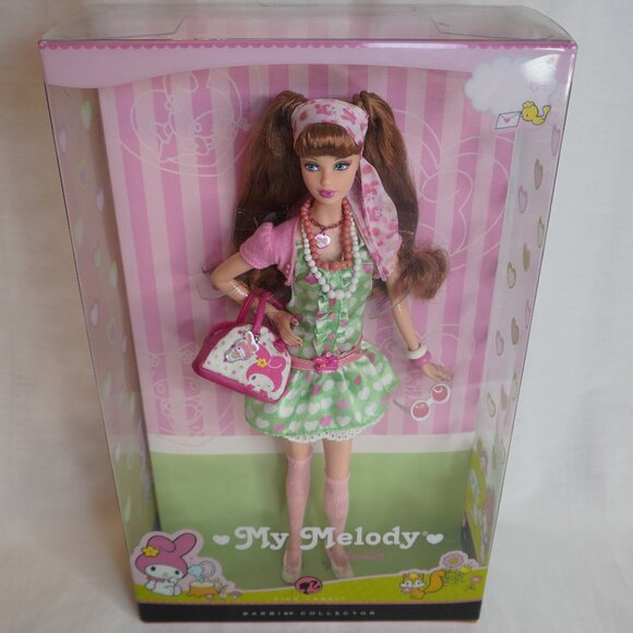 Mattel | Toys | Rare Barbie Hello Kitty My Melody Doll Sanrio 207 ...